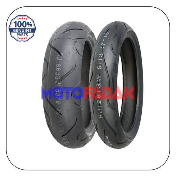 لاستیک 190/55/17 و 120/70/17 شینکو کره - موتوفدک